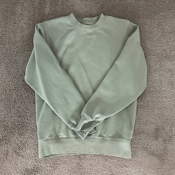 PacSun | Sweaters | Sage Green Crew Neck | Poshmark